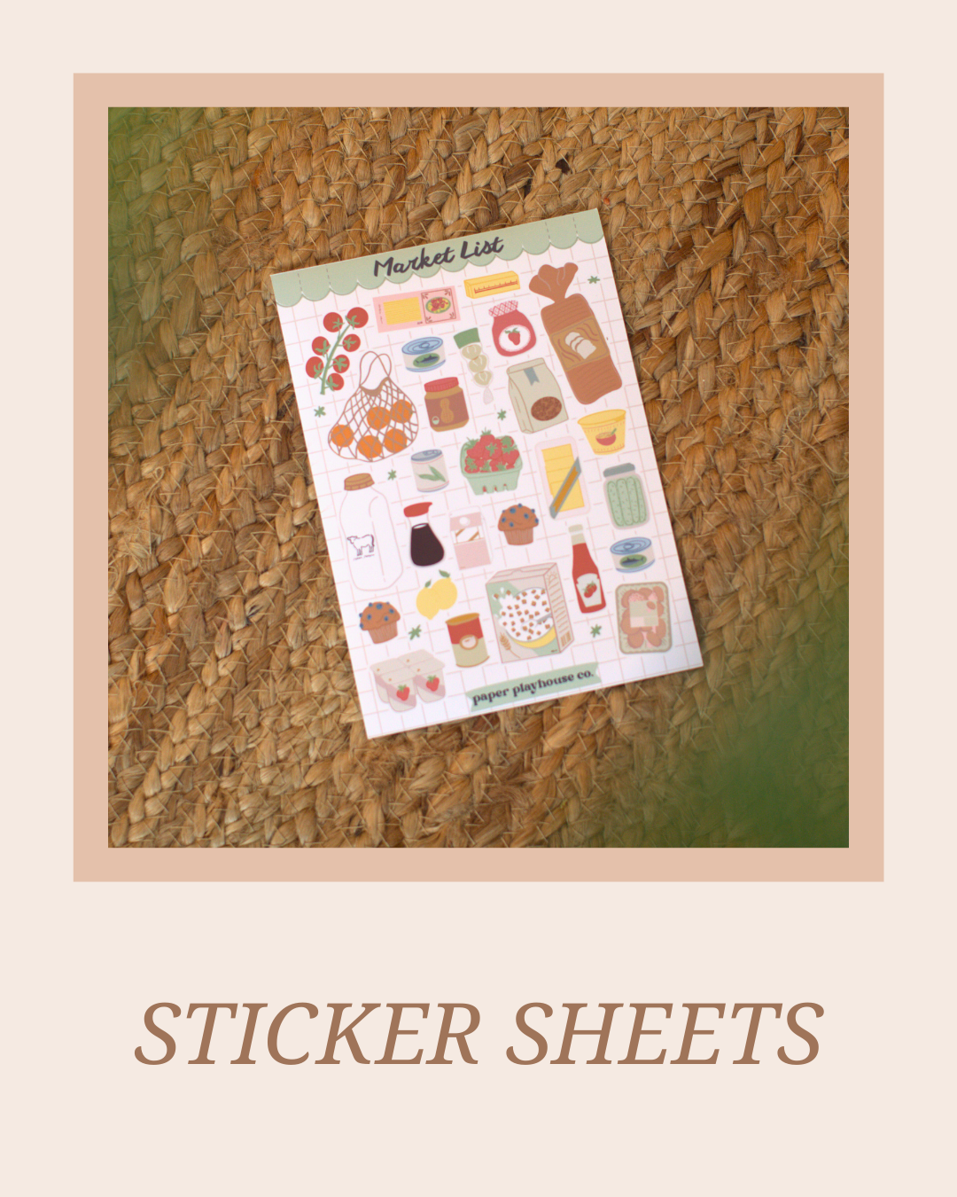 Sticker Sheets – Paper Playhouse Co.